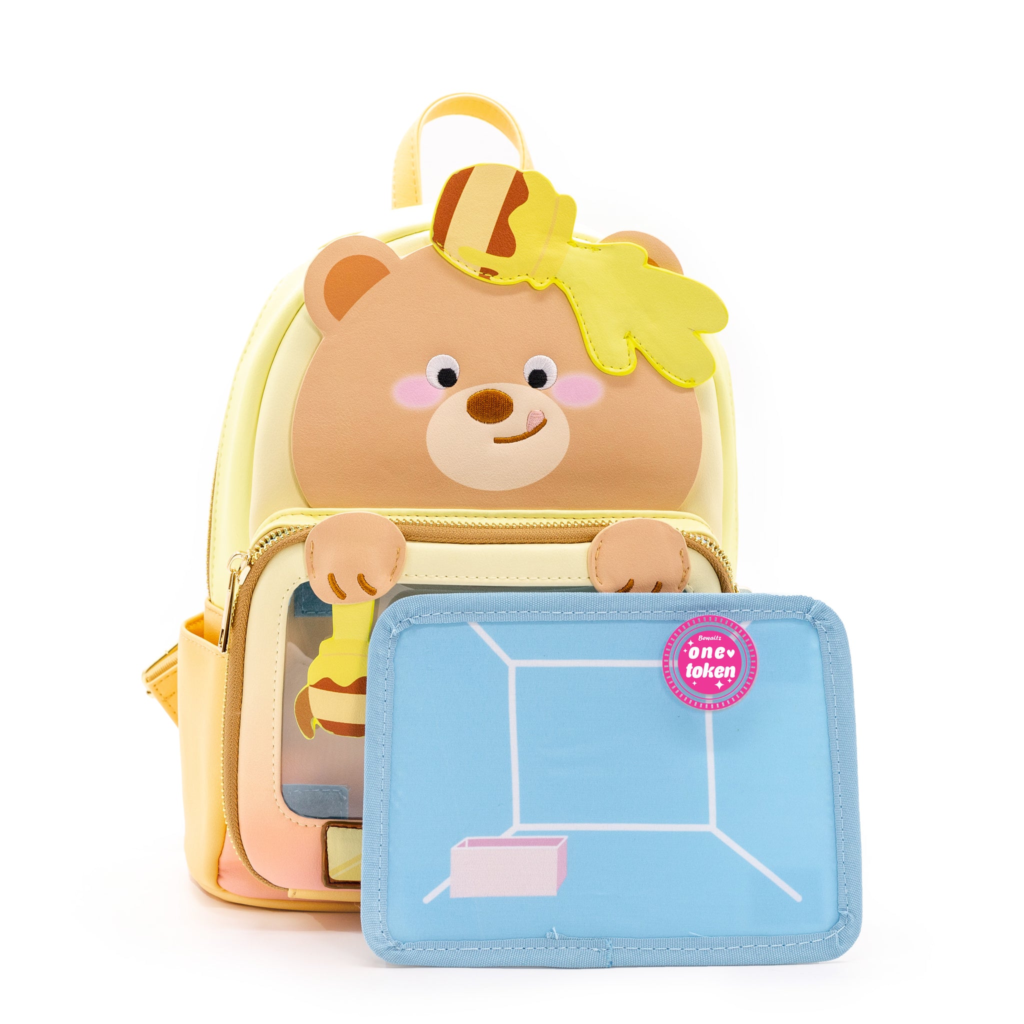 Claw Machine Pin Collector Backpack - Sweet Honey Bear – Bewaltz