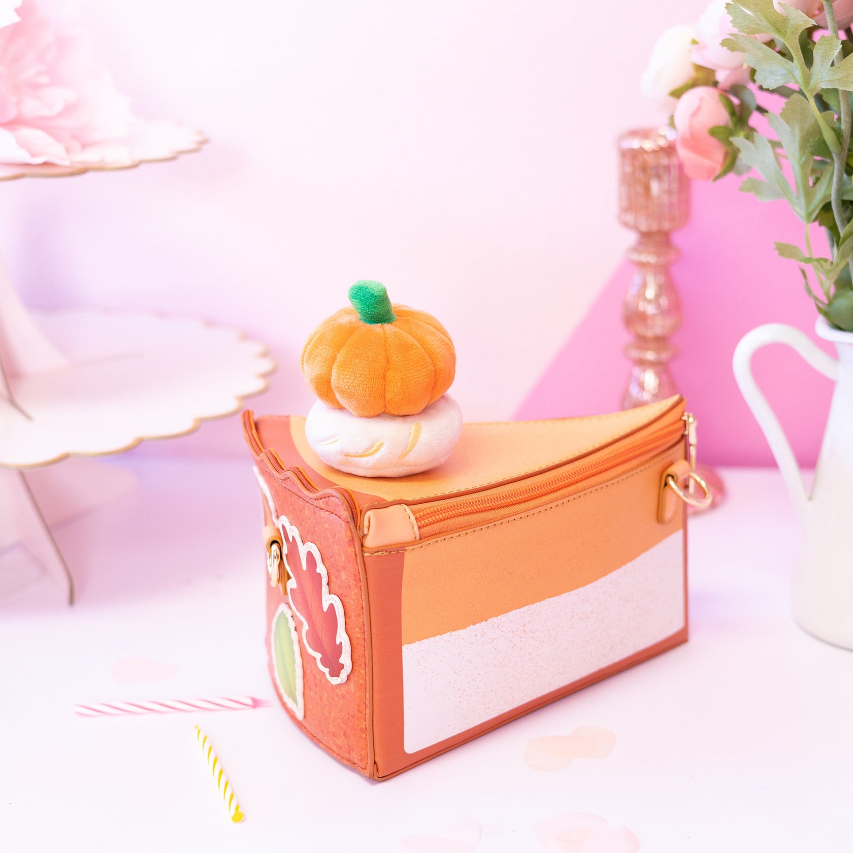 Piece of Pie Slice Handbag - Pumpkin Spice – Bewaltz