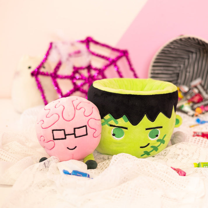 Peek-A-Boo Plush - Frankenstein's Brain – Bewaltz